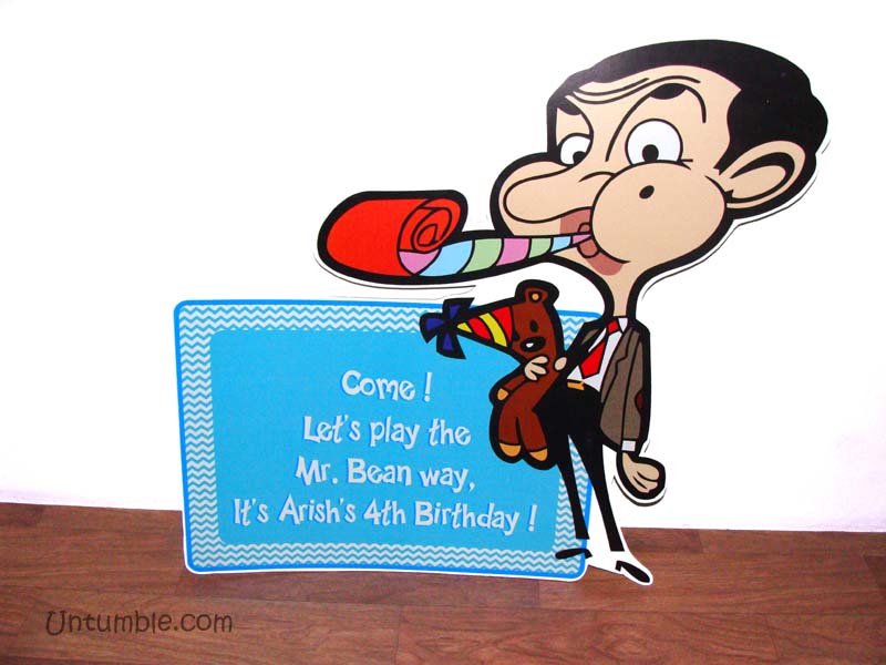 Mr Bean theme Posters / Cutouts - Untumble.com