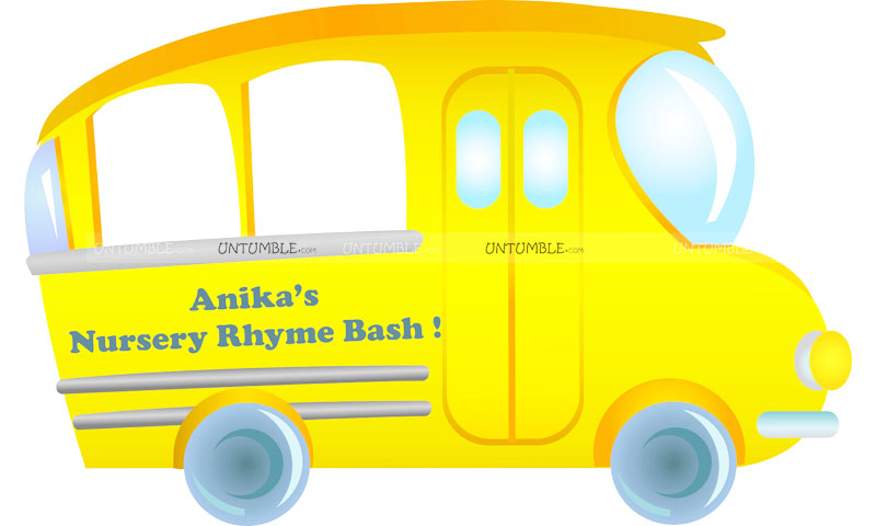 School bus Photo booth - Untumble.com